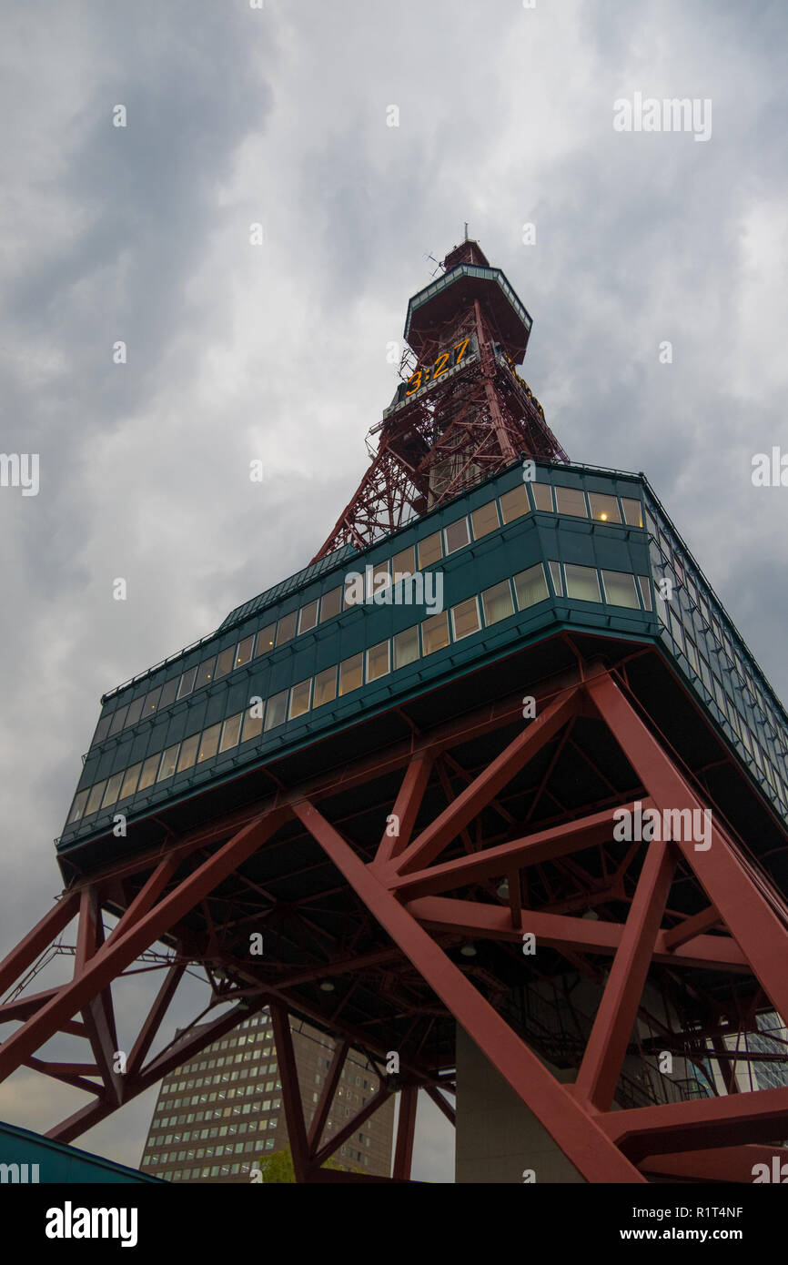 Hokkaido and sapporo transmission tower hi-res stock photography and ...