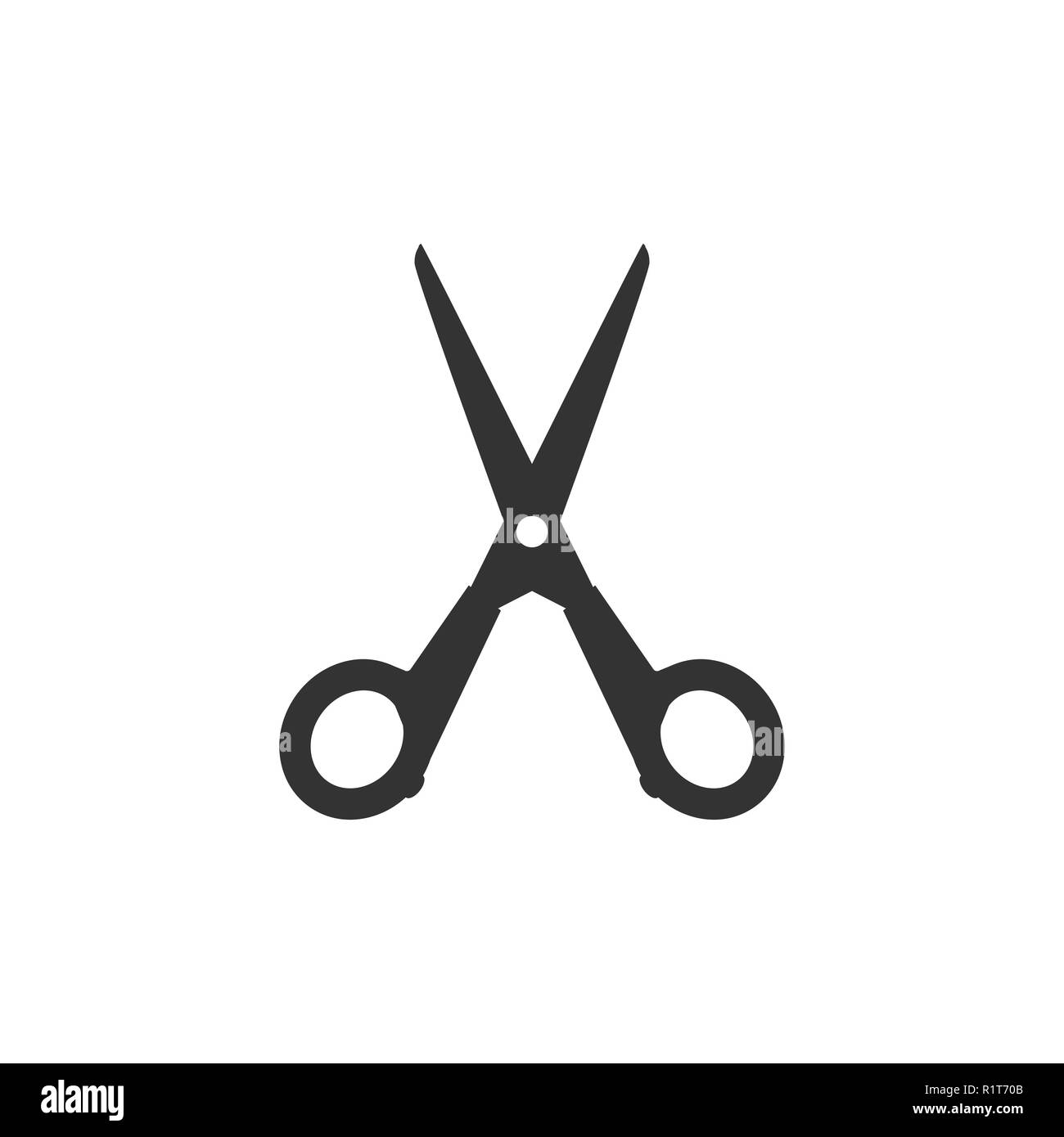 Crop, cut cutting scissors icon Stock Vector Image & Art - Alamy