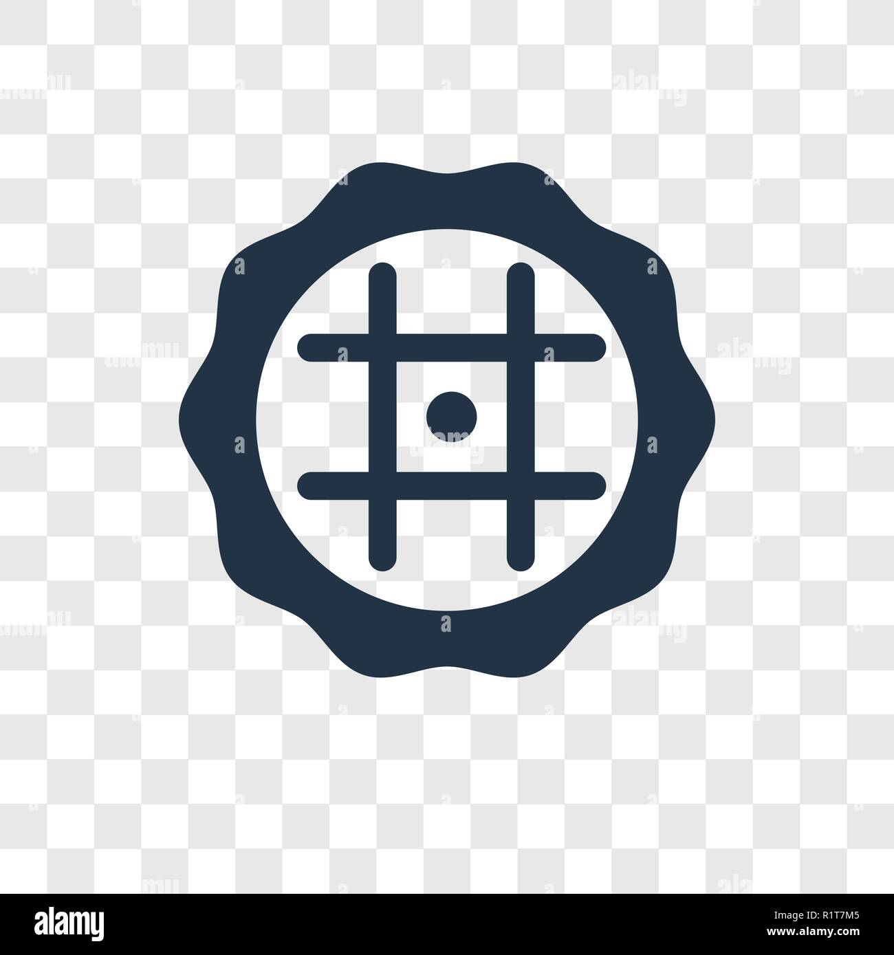 Pie vector icon isolated on transparent background, Pie transparency ...