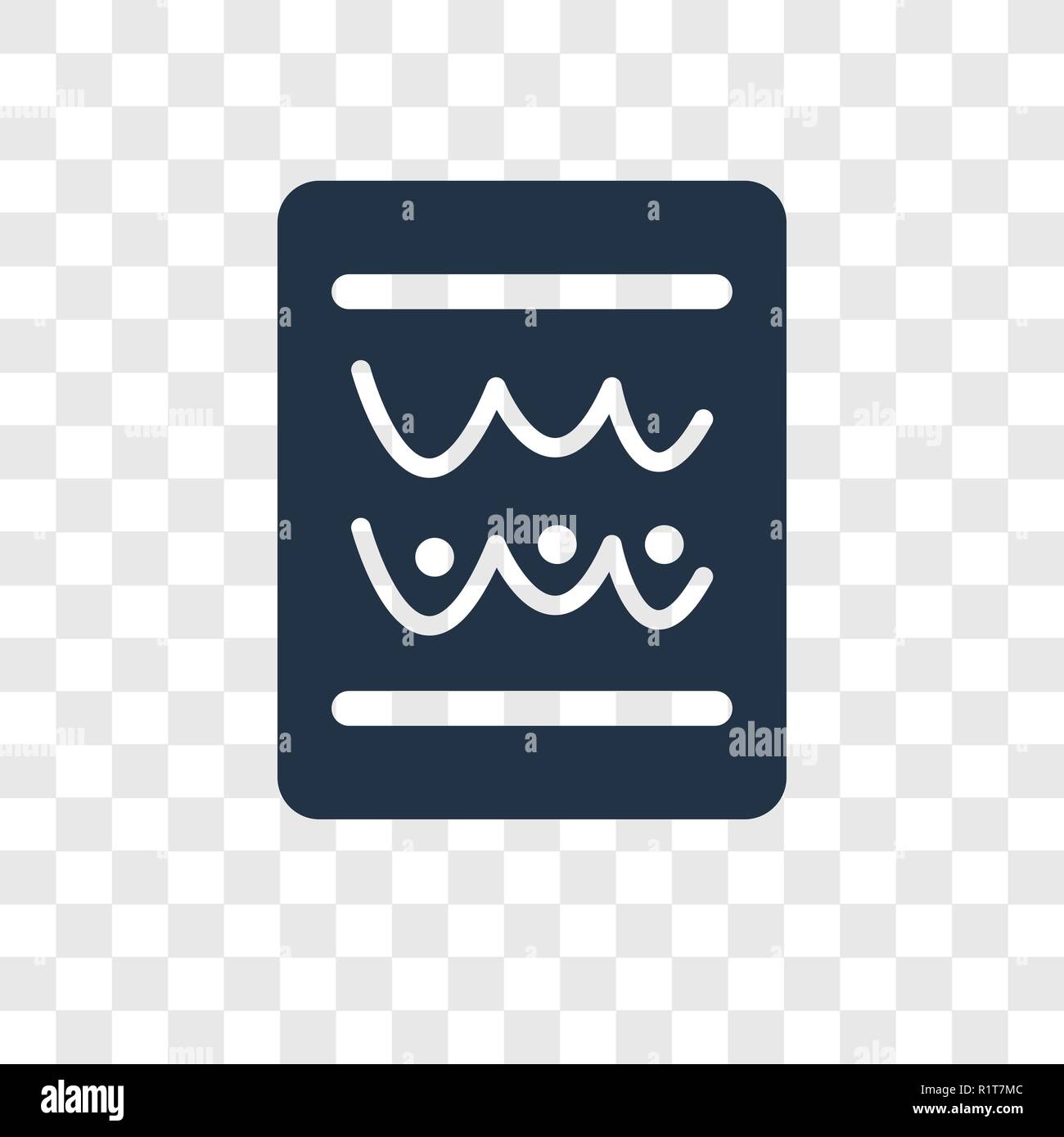 Tablet vector icon isolated on transparent background, Tablet ...