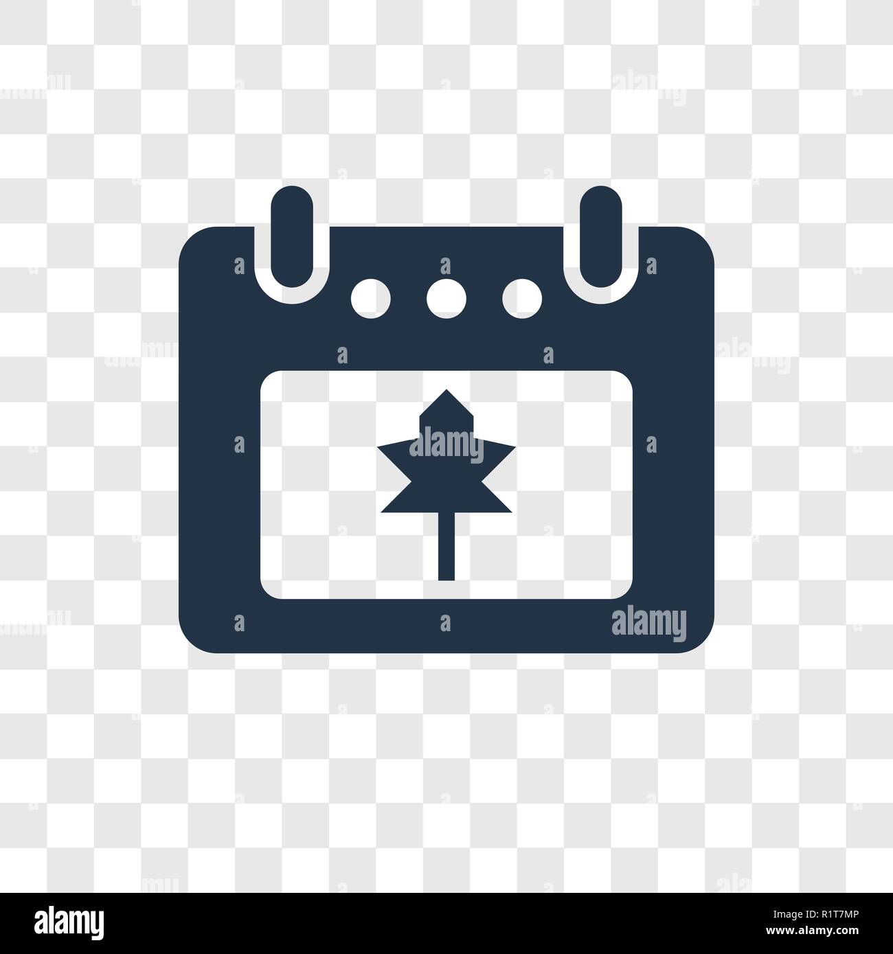 Thanksgiving vector icon isolated on transparent background ...