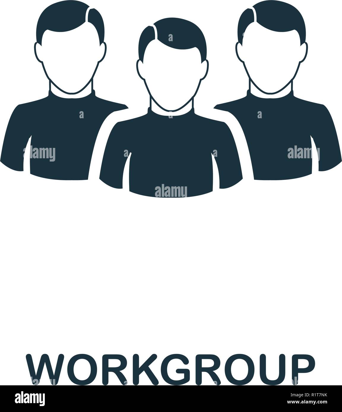 Workgroup Icon Premium Style Design From Teamwork Collection Ux And Ui Pixel Perfect