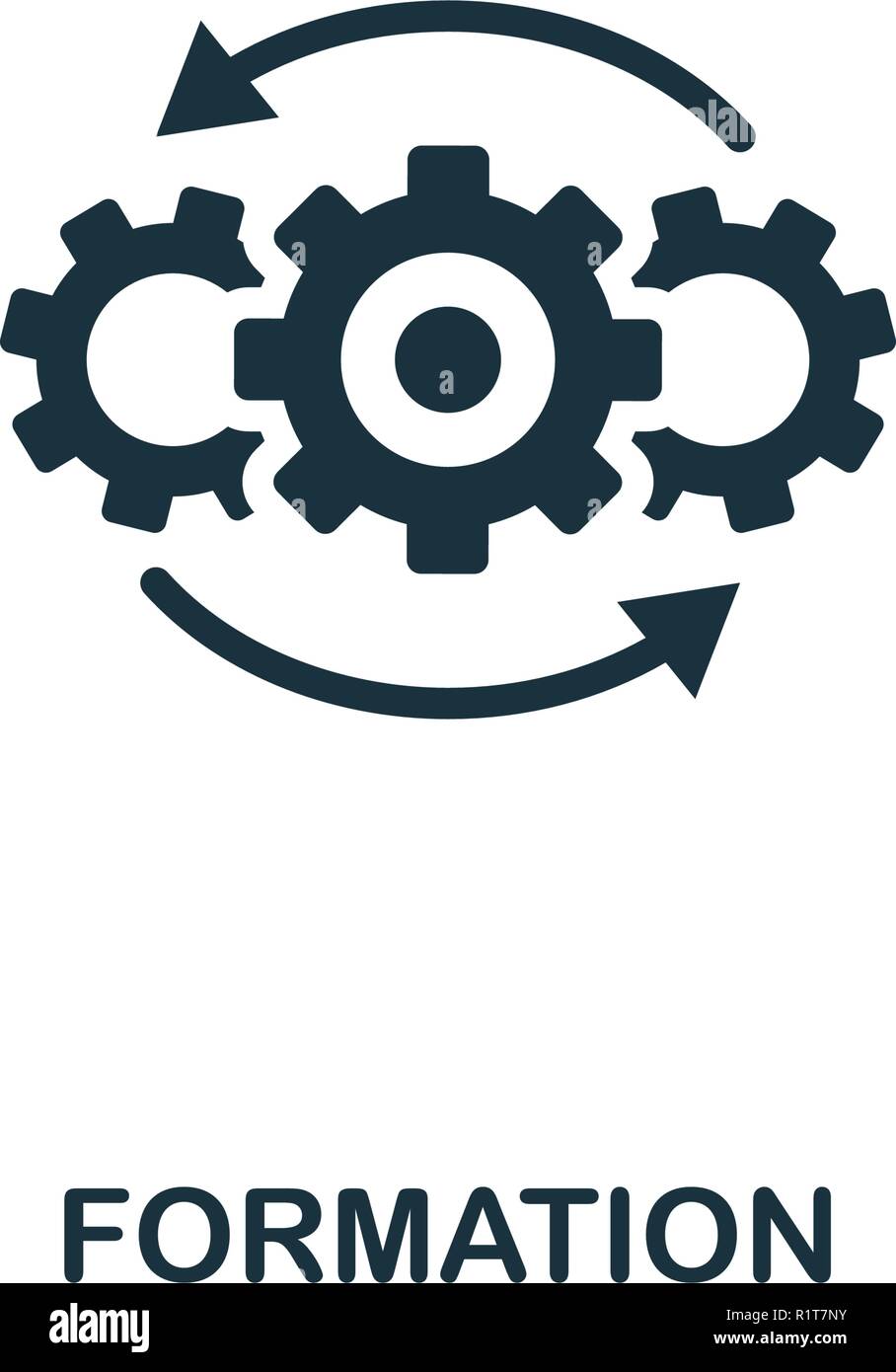 Formation icon. Premium style design from teamwork collection. UX and ...