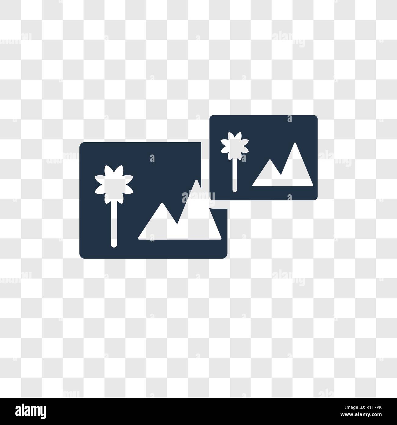 Photograph vector icon isolated on transparent background, Photograph ...