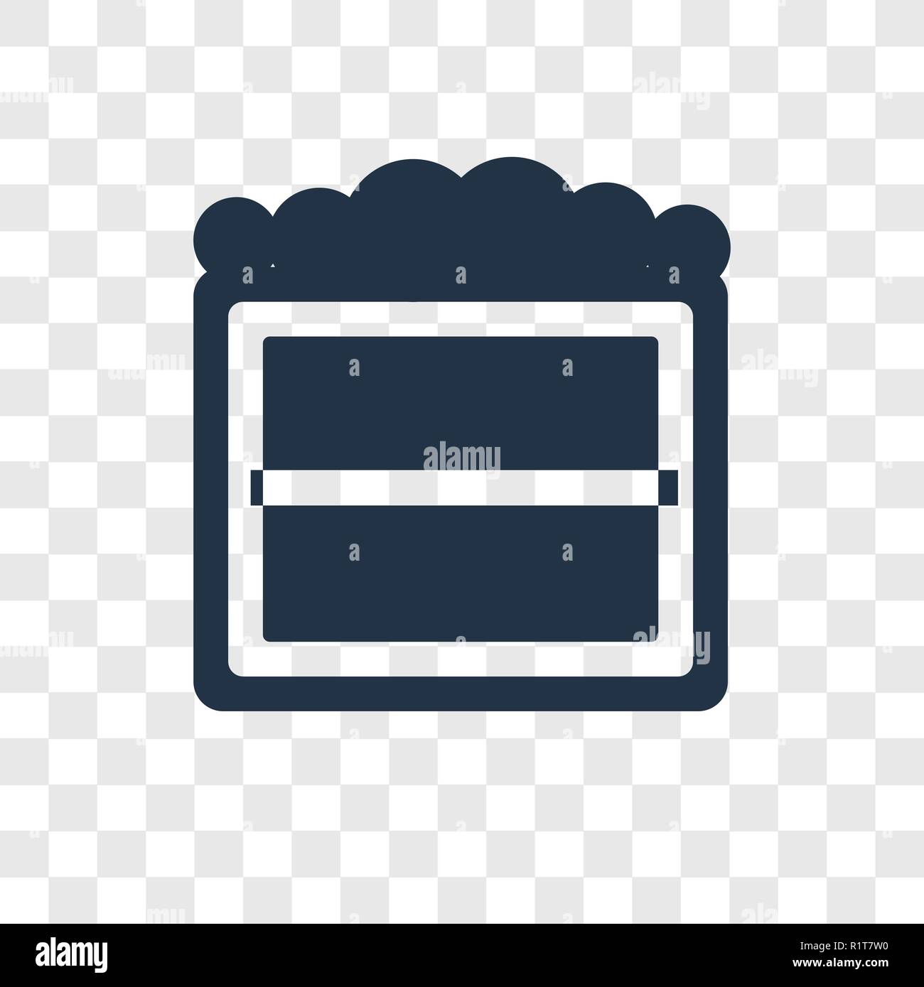 Picture vector icon isolated on transparent background, Picture ...
