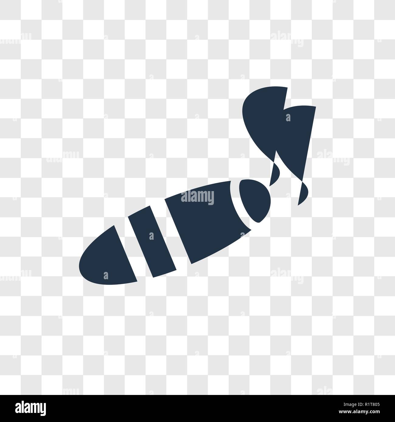 Cigar vector icon isolated on transparent background, Cigar ...