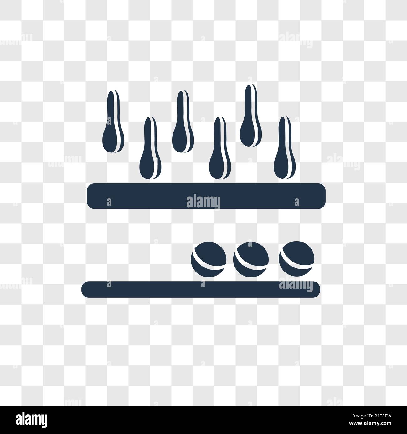 Bottle throw vector icon isolated on transparent background, Bottle ...