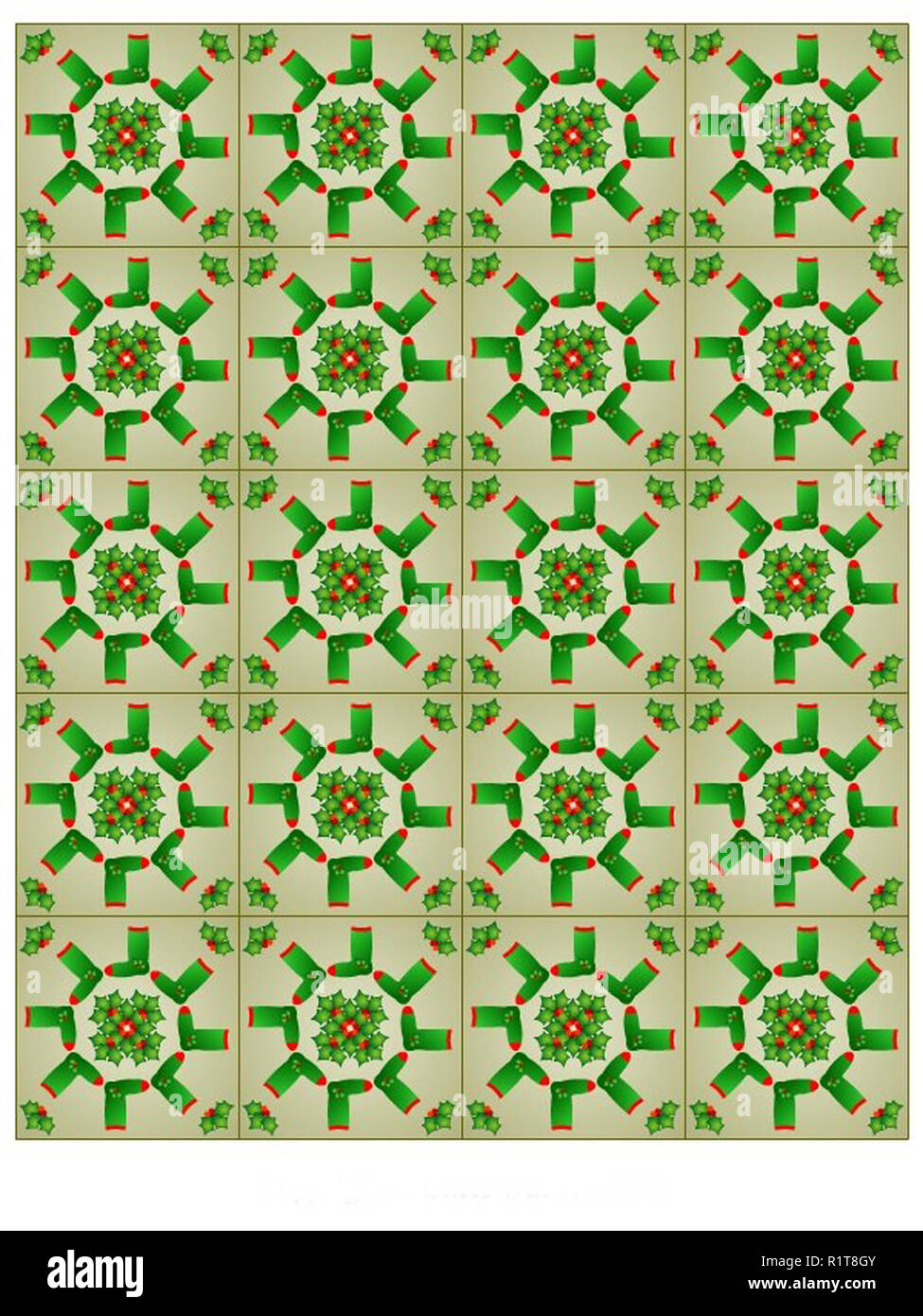 christmas pattern design Stock Photo - Alamy