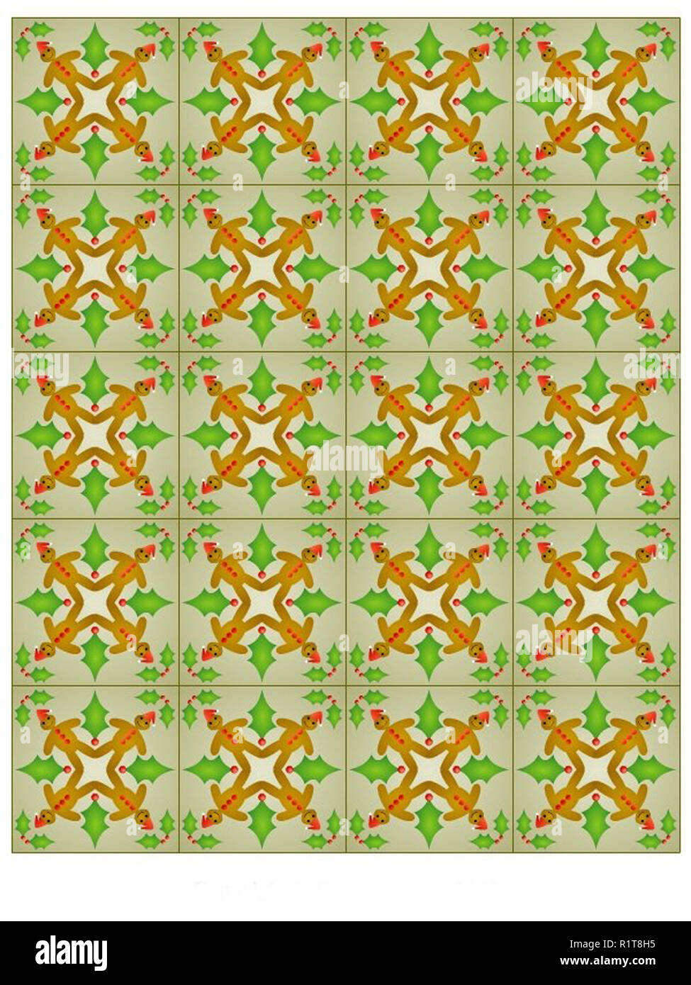 christmas pattern design Stock Photo - Alamy