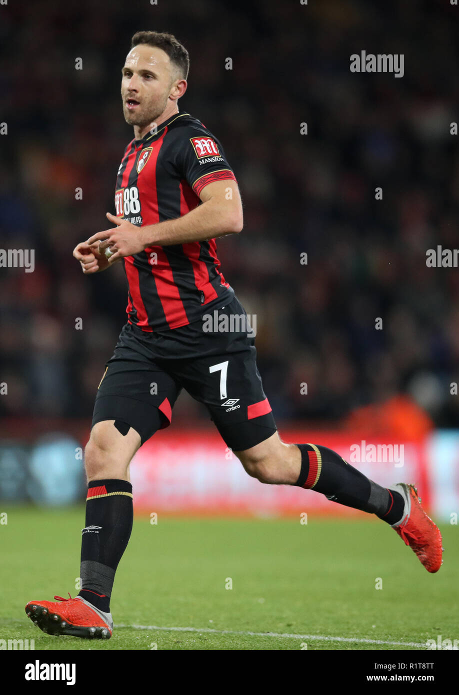 Bournemouth's Marc Pugh Stock Photo - Alamy