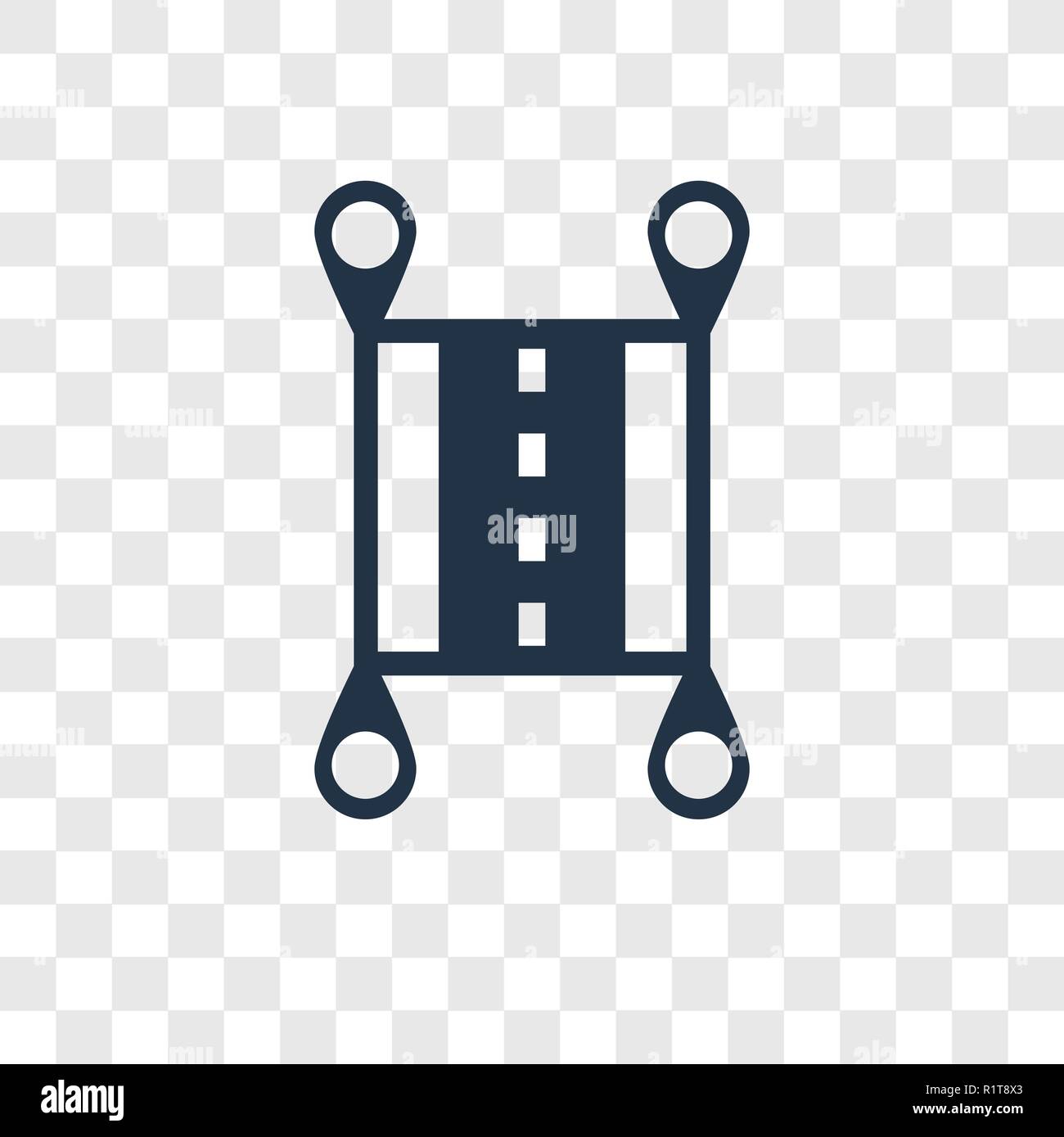 Location vector icon isolated on transparent background, Location ...