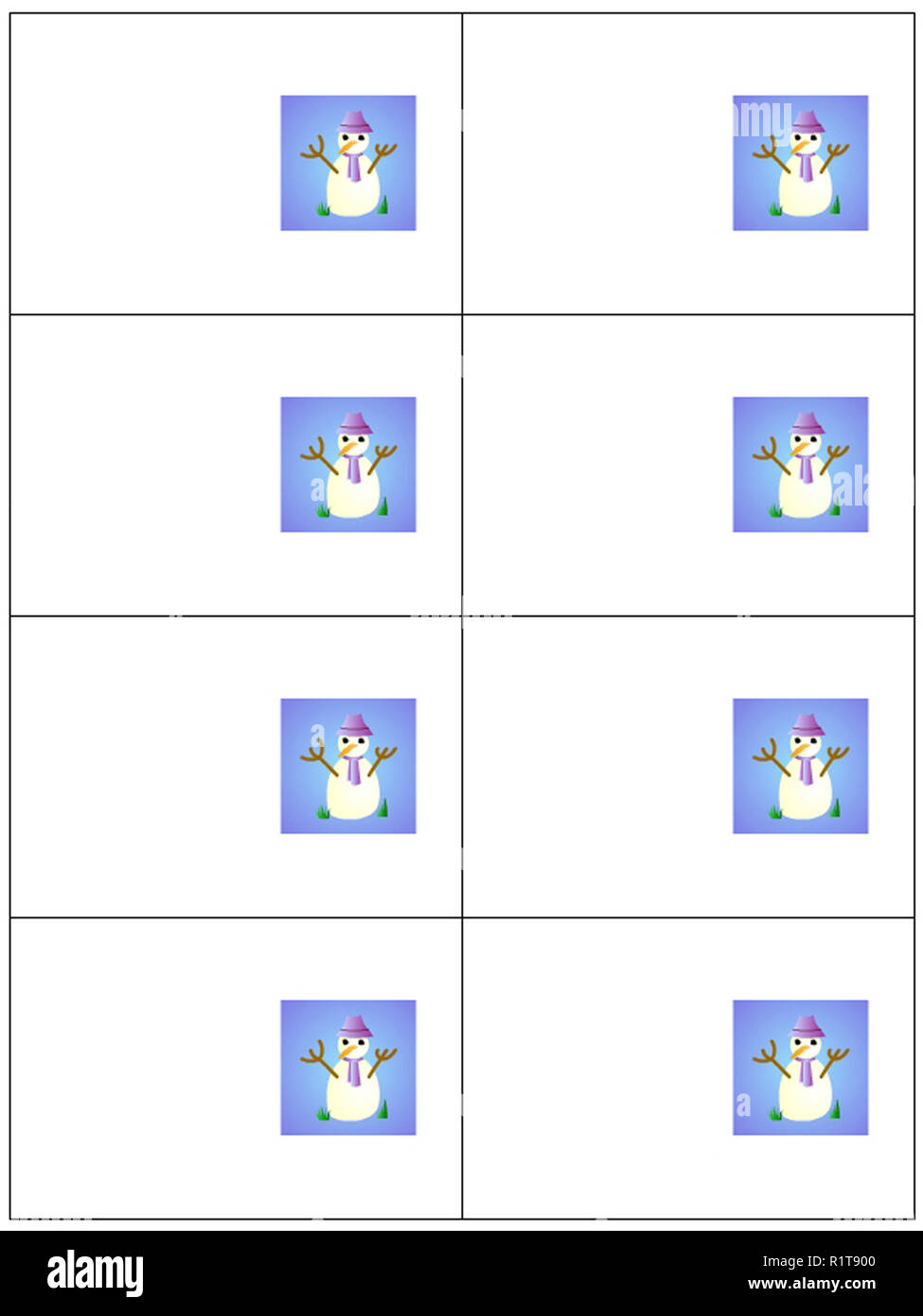 Christmas note card and tag design Stock Photo - Alamy