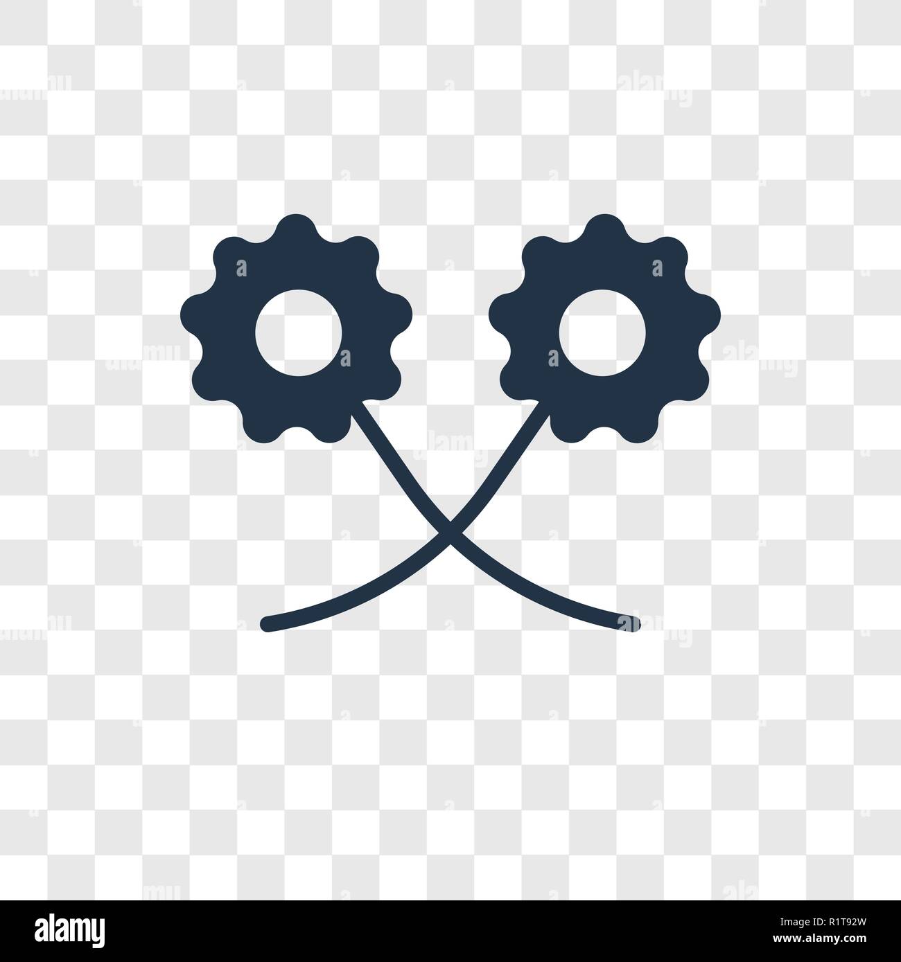 Flower vector icon isolated on transparent background, Flower ...