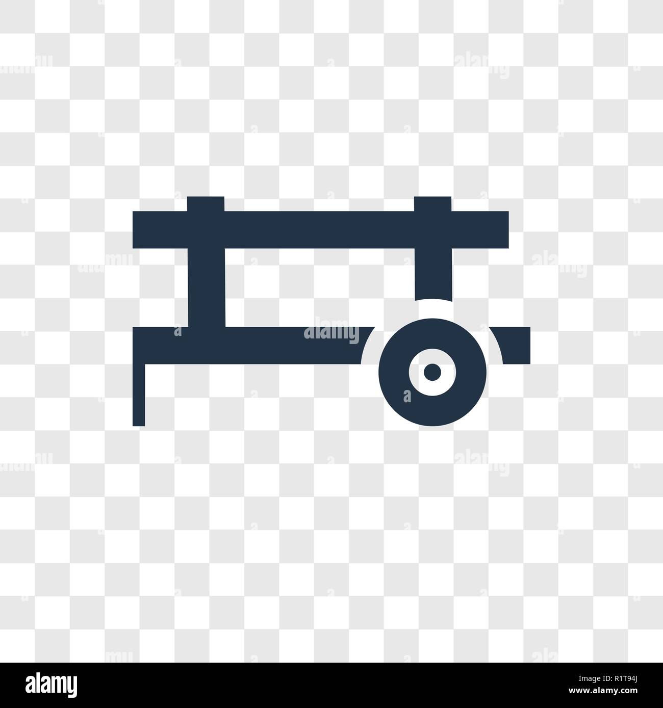 Cart vector icon isolated on transparent background, Cart transparency ...