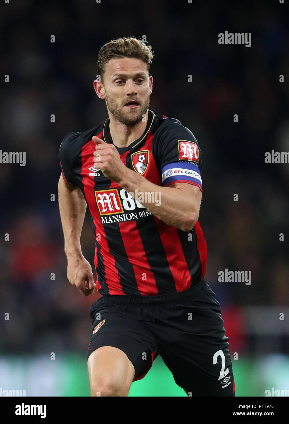 Bournemouth's Simon Francis Stock Photo - Alamy