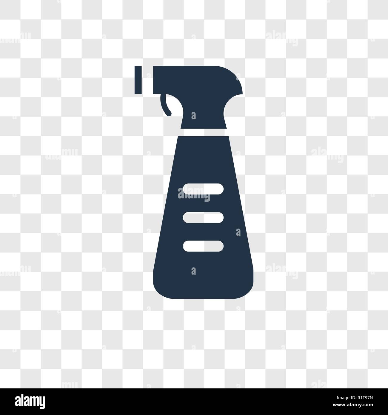 Sprayer vector icon isolated on transparent background, Sprayer ...