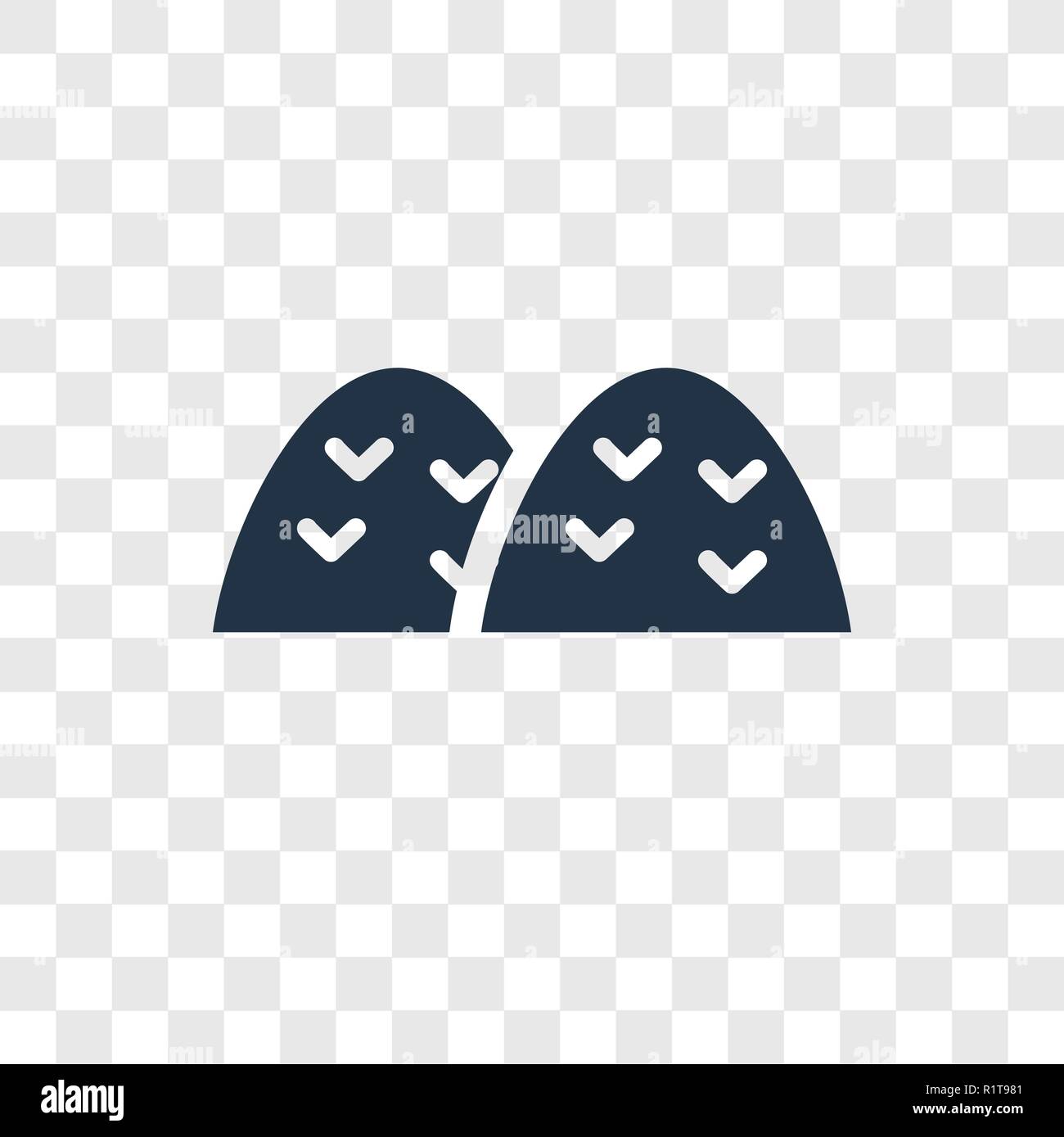 Hay vector icon isolated on transparent background, Hay transparency ...