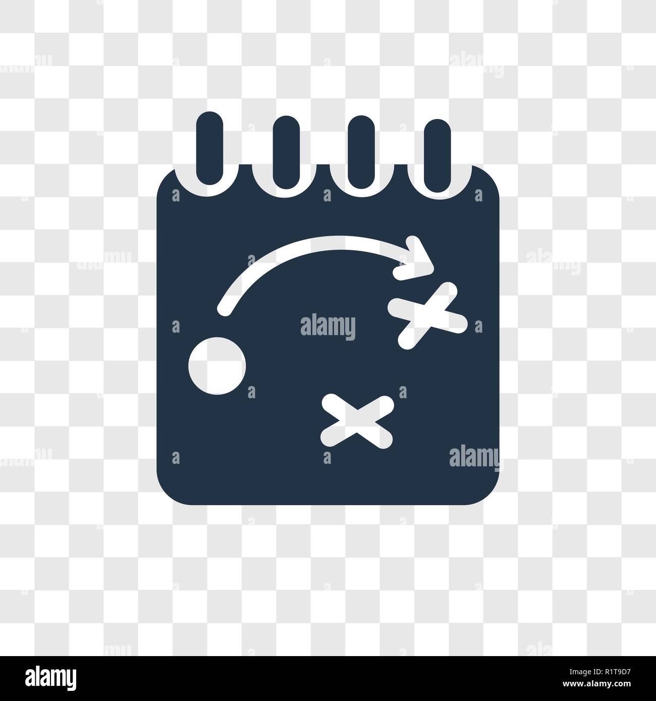 Strategy vector icon isolated on transparent background, Strategy ...