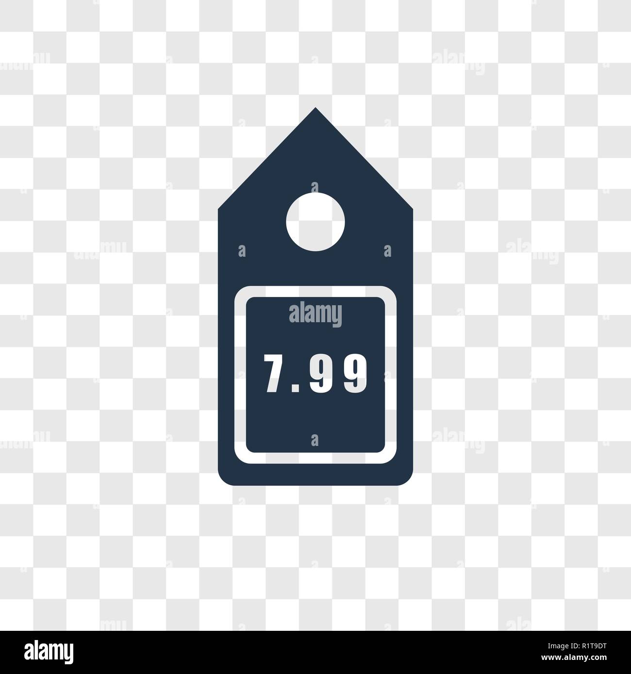 Price vector icon isolated on transparent background, Price ...