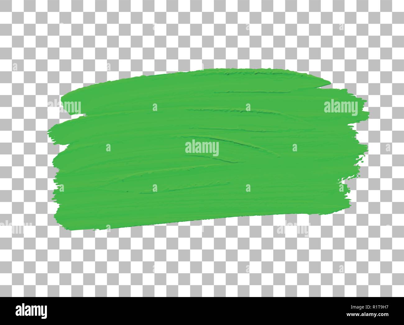A green watercolor paint illustration Stock Vector Image & Art - Alamy
