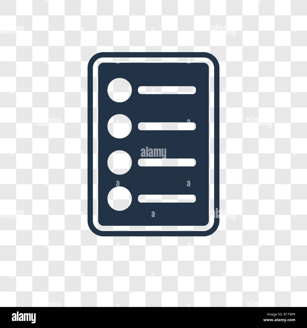 Testing vector icon isolated on transparent background, Testing ...