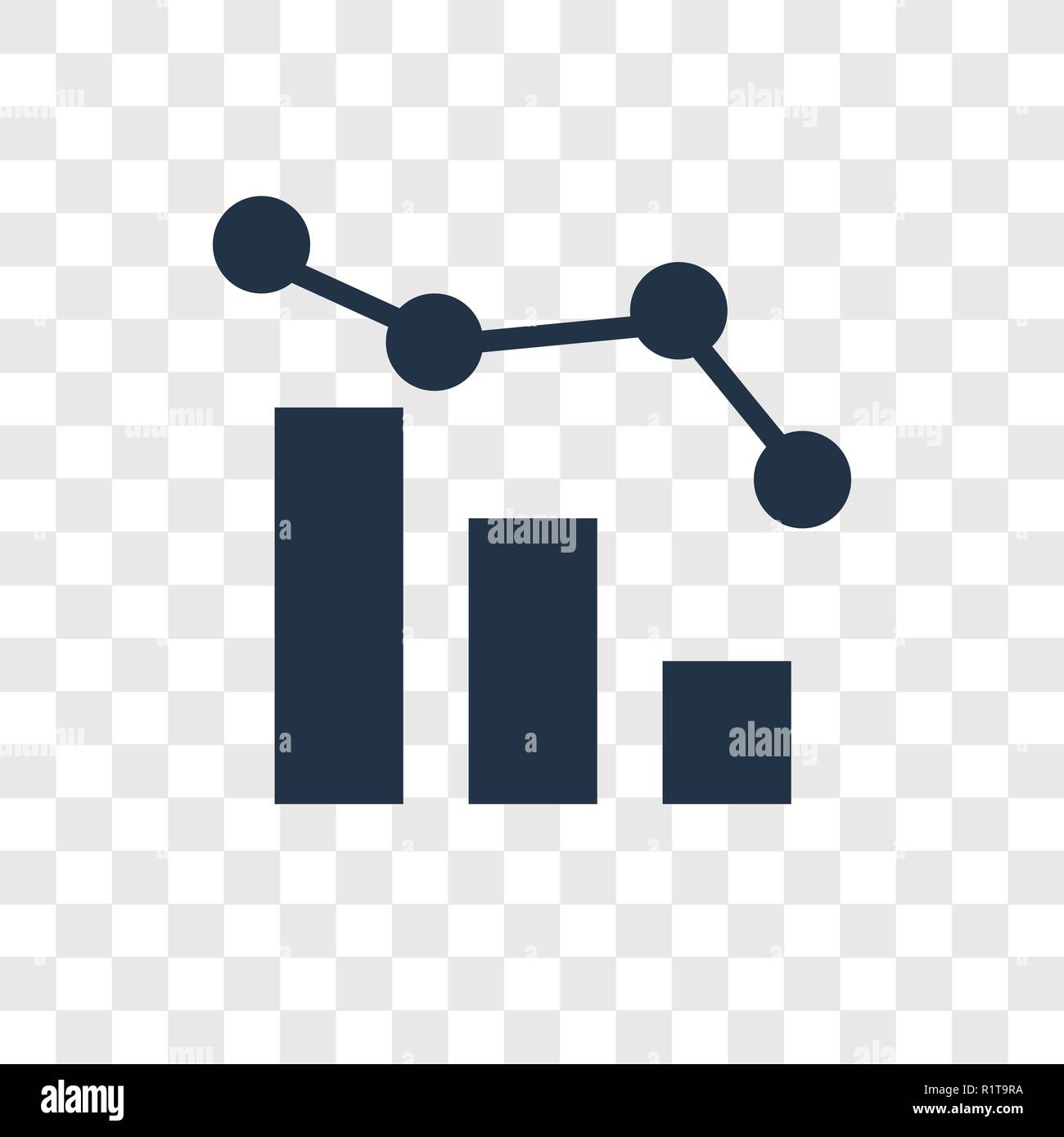 Analytics vector icon isolated on transparent background, Analytics ...