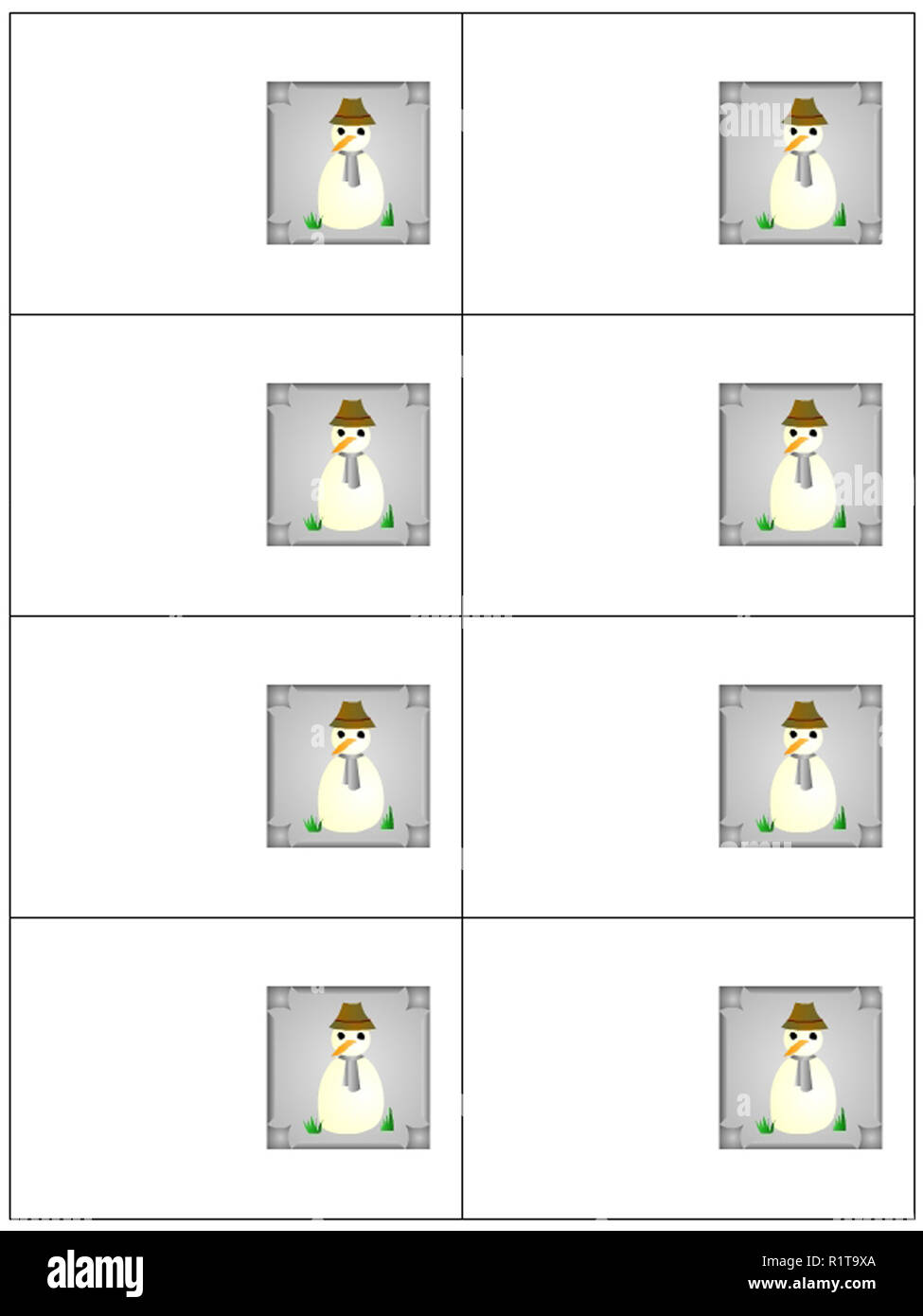 Christmas note card and tag design Stock Photo - Alamy