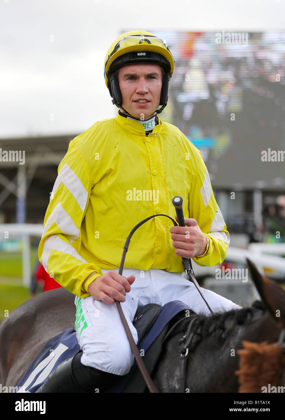 Jockey Adrian Heskin Stock Photo - Alamy