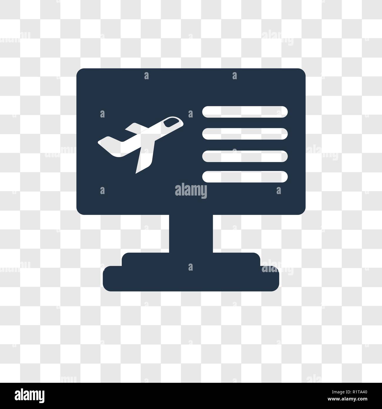 Computer vector icon isolated on transparent background, Computer ...