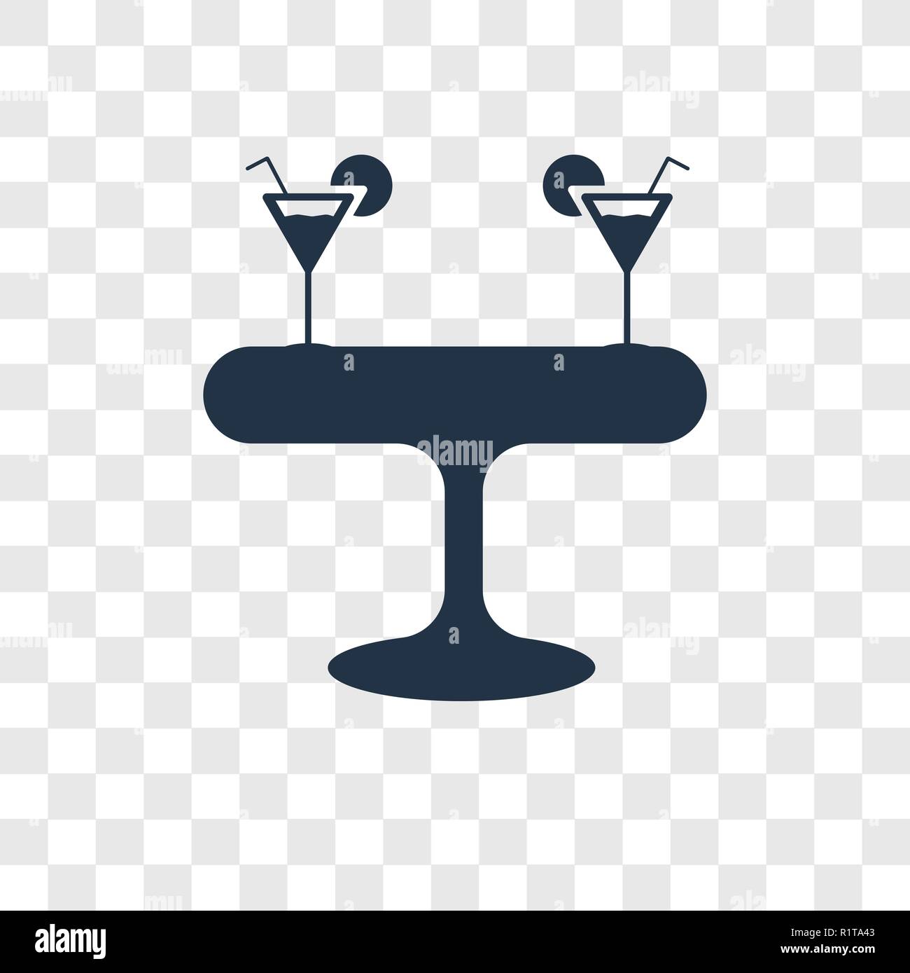 Drink vector icon isolated on transparent background, Drink ...