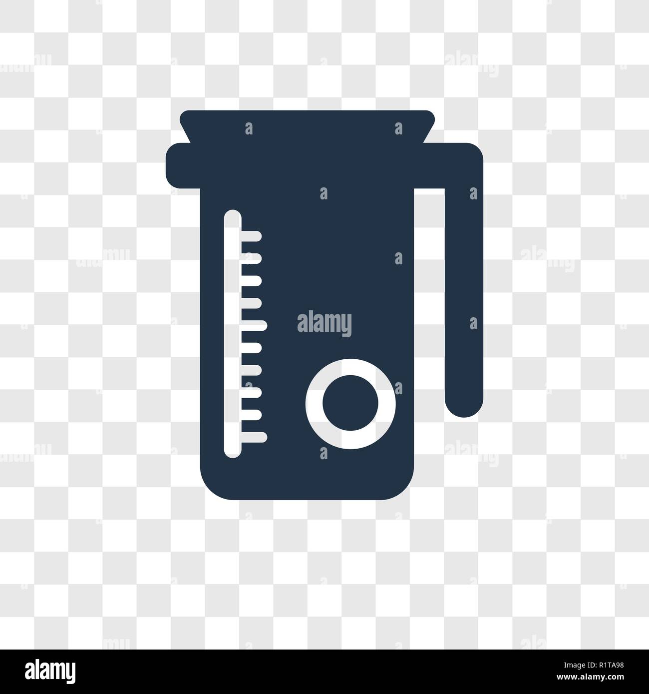 Lemonade vector icon isolated on transparent background, Lemonade ...