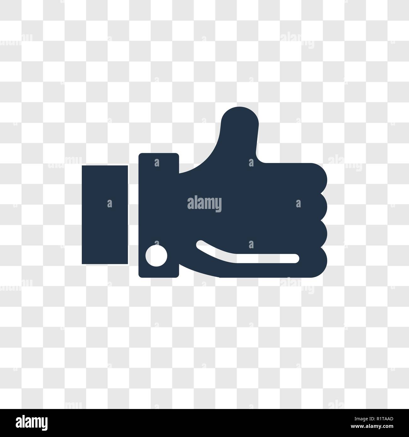 Review vector icon isolated on transparent background, Review ...