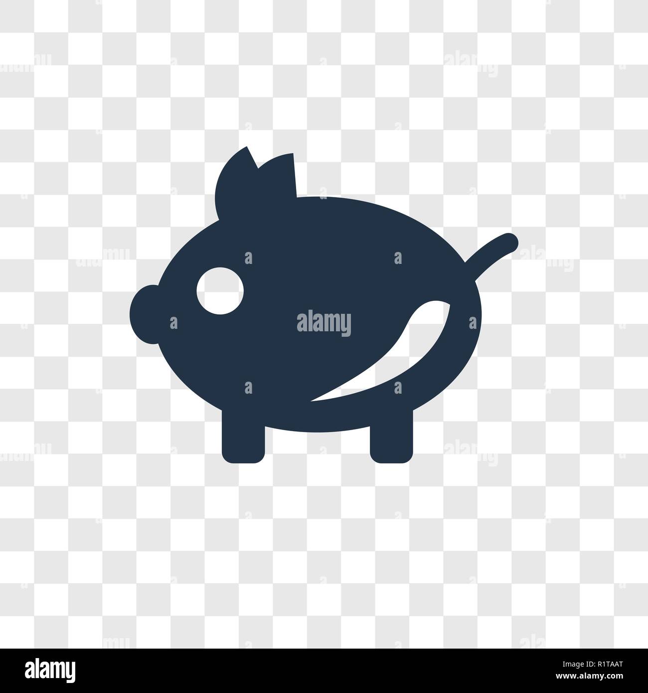 Saving vector icon isolated on transparent background, Saving ...