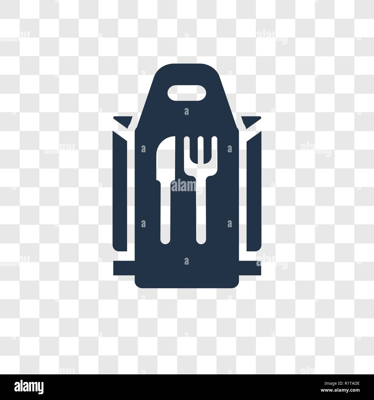 Package vector icon isolated on transparent background, Package ...