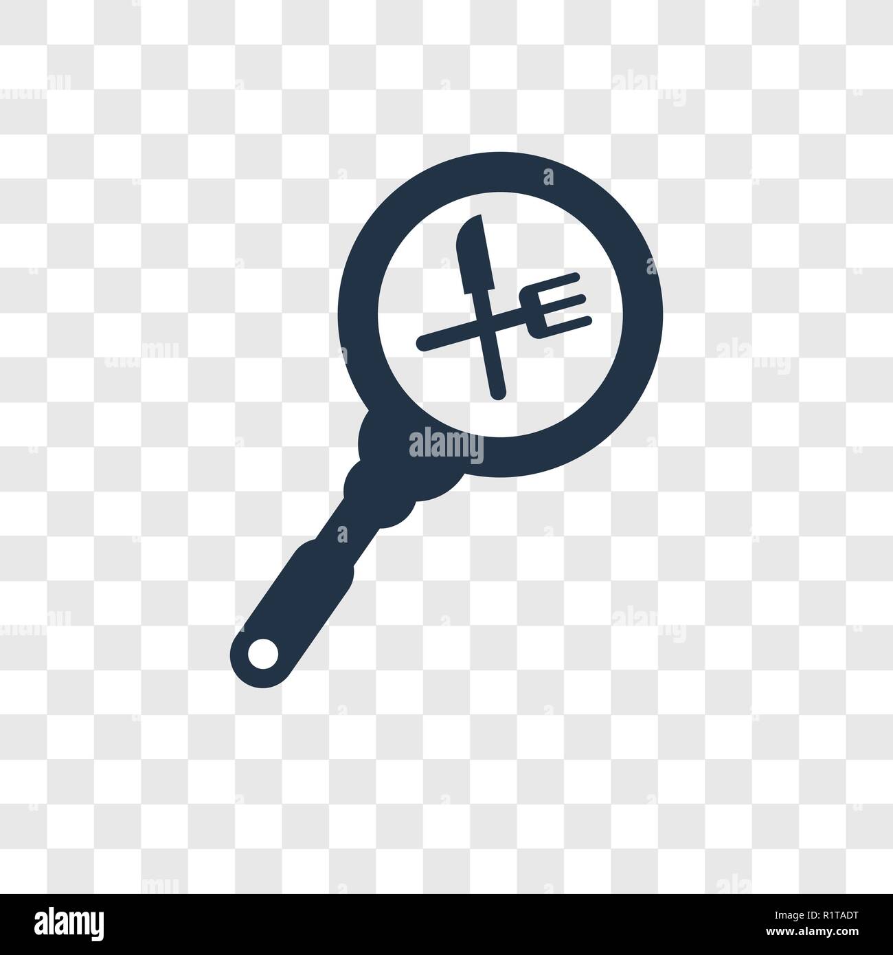 Search vector icon isolated on transparent background, Search ...