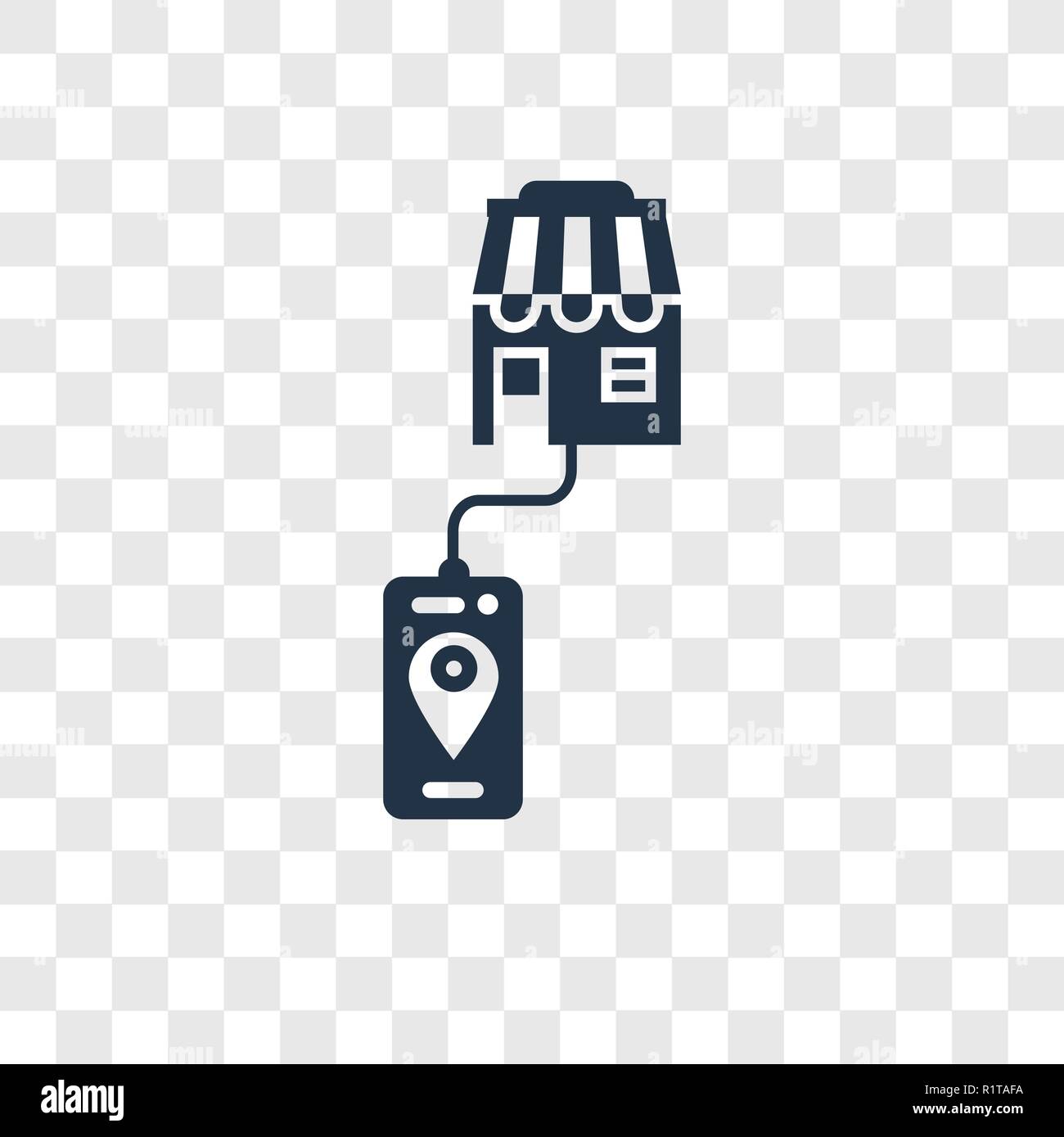 Phone vector icon isolated on transparent background, Phone ...