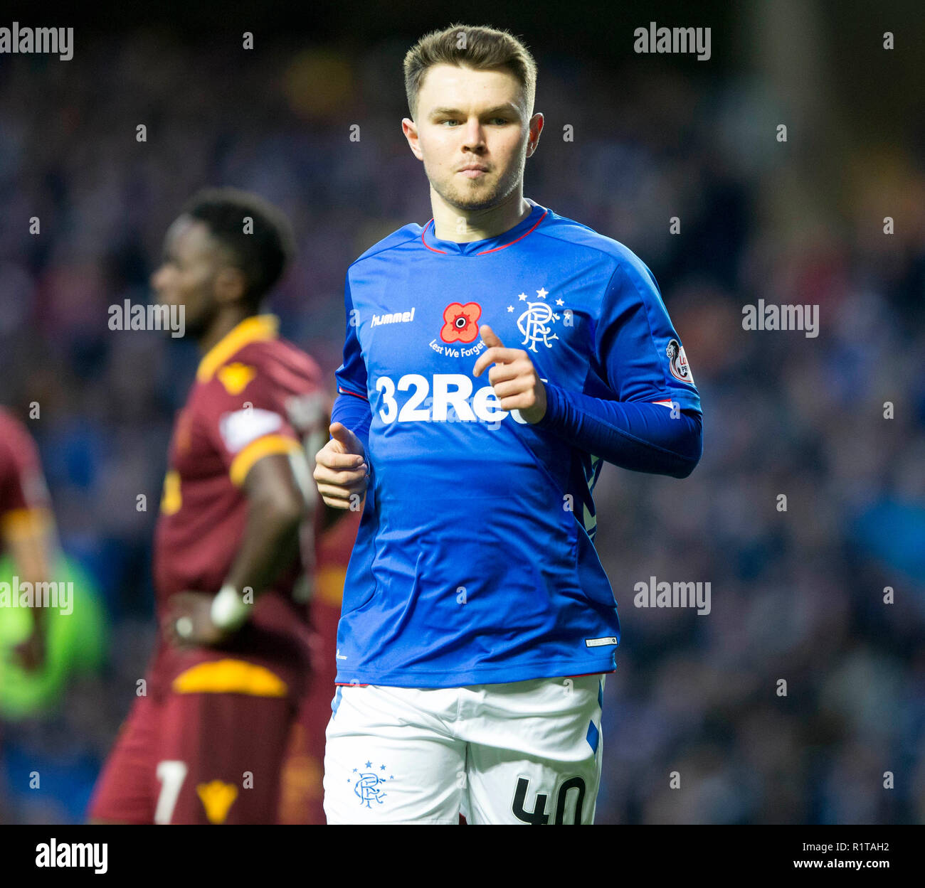 Rangers' Glenn Middleton during the Ladbrokes Scottish Premiership ...