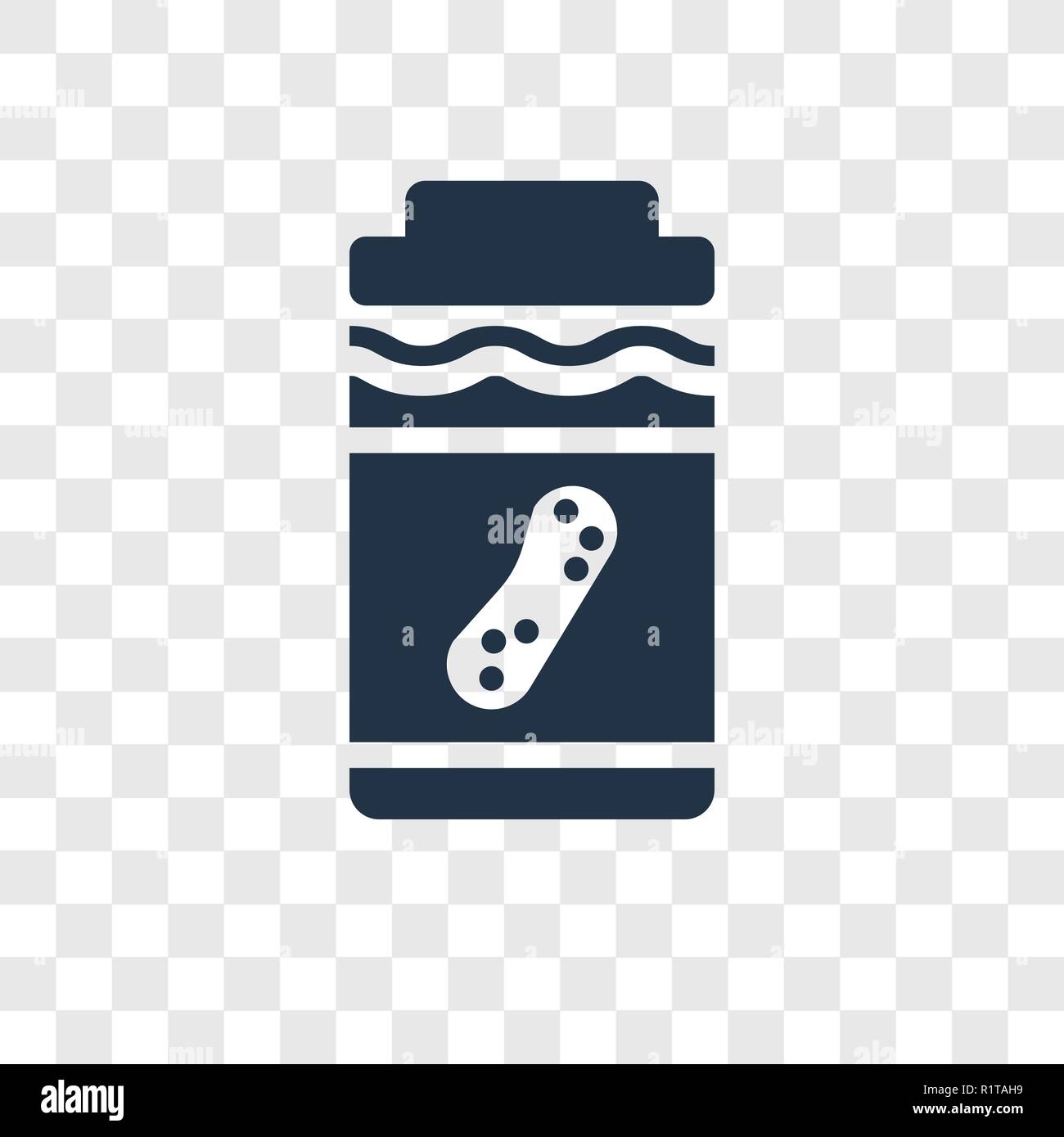Peanut butter vector icon isolated on transparent background, Peanut ...