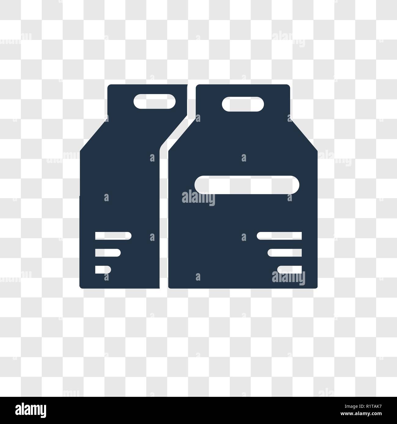 Take away vector icon isolated on transparent background, Take away ...