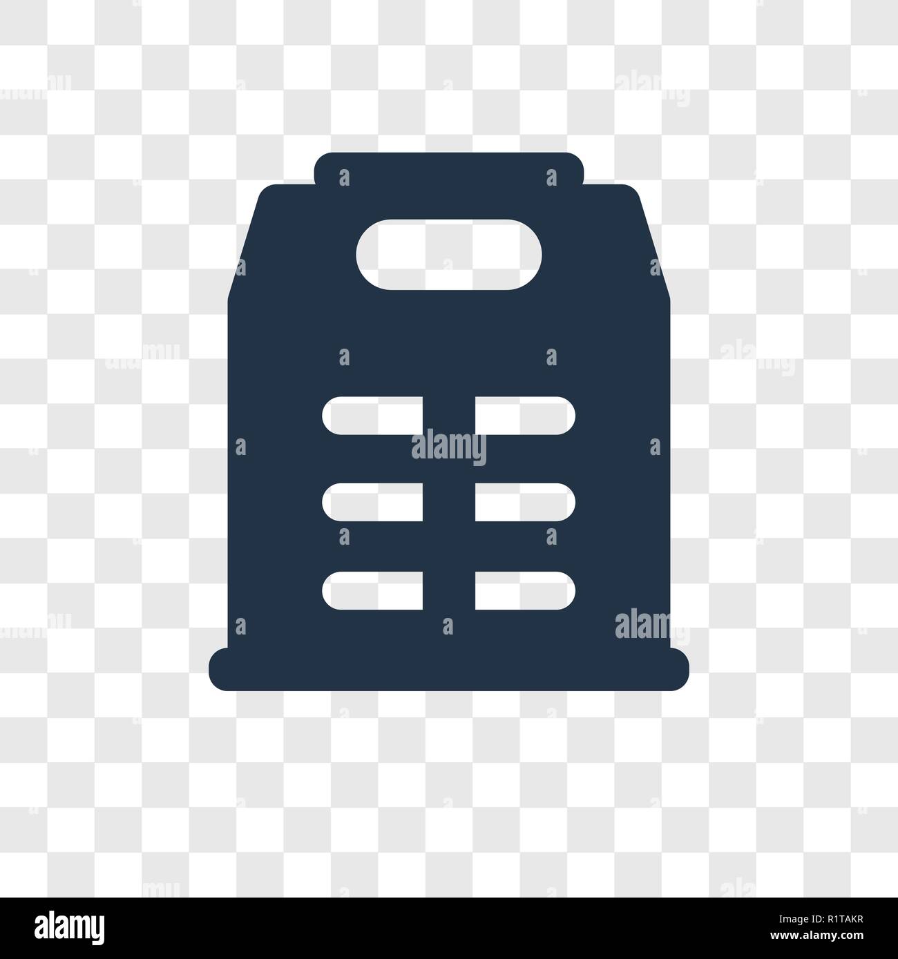 Take away vector icon isolated on transparent background, Take away ...
