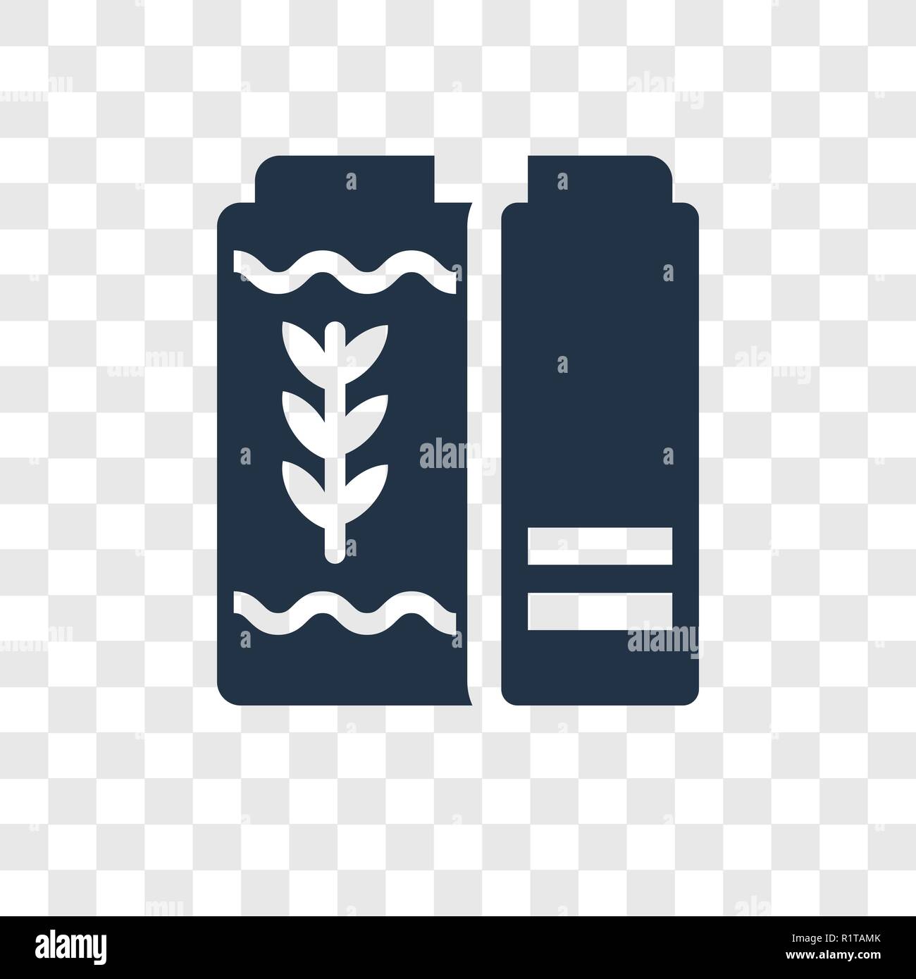 Cereal vector icon isolated on transparent background, Cereal ...