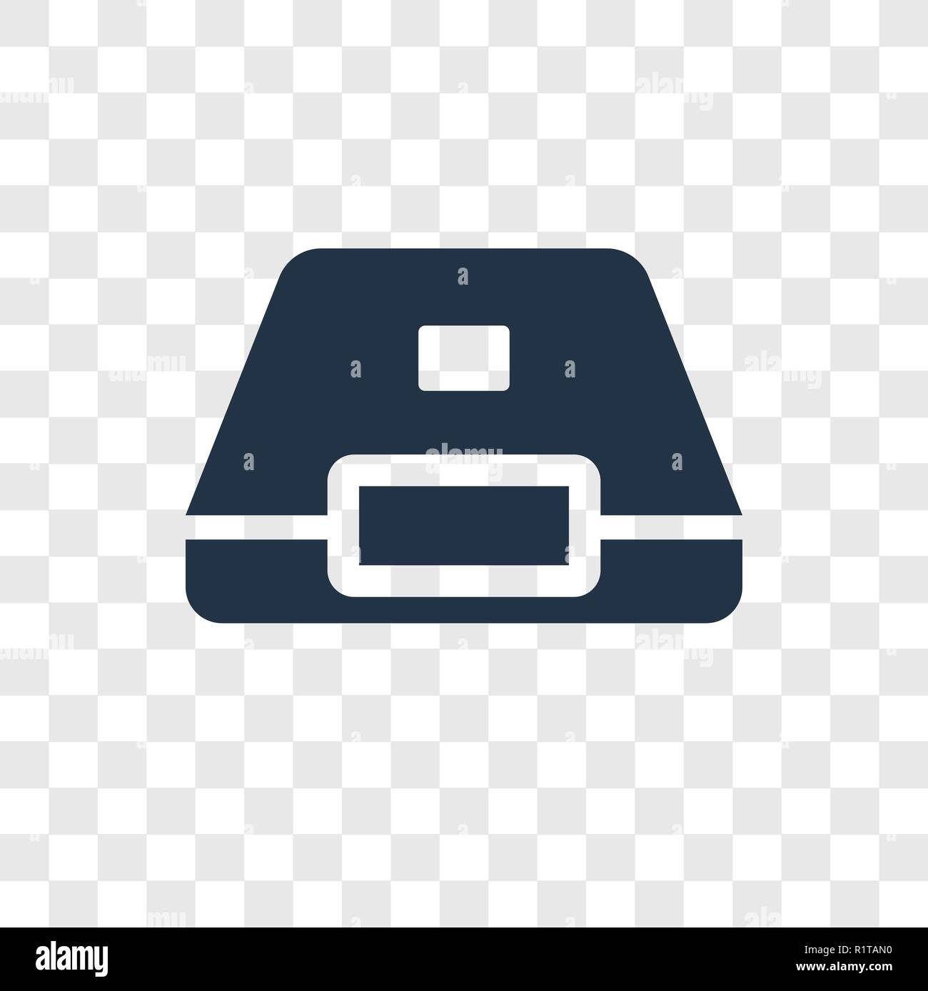 Pizza vector icon isolated on transparent background, Pizza ...