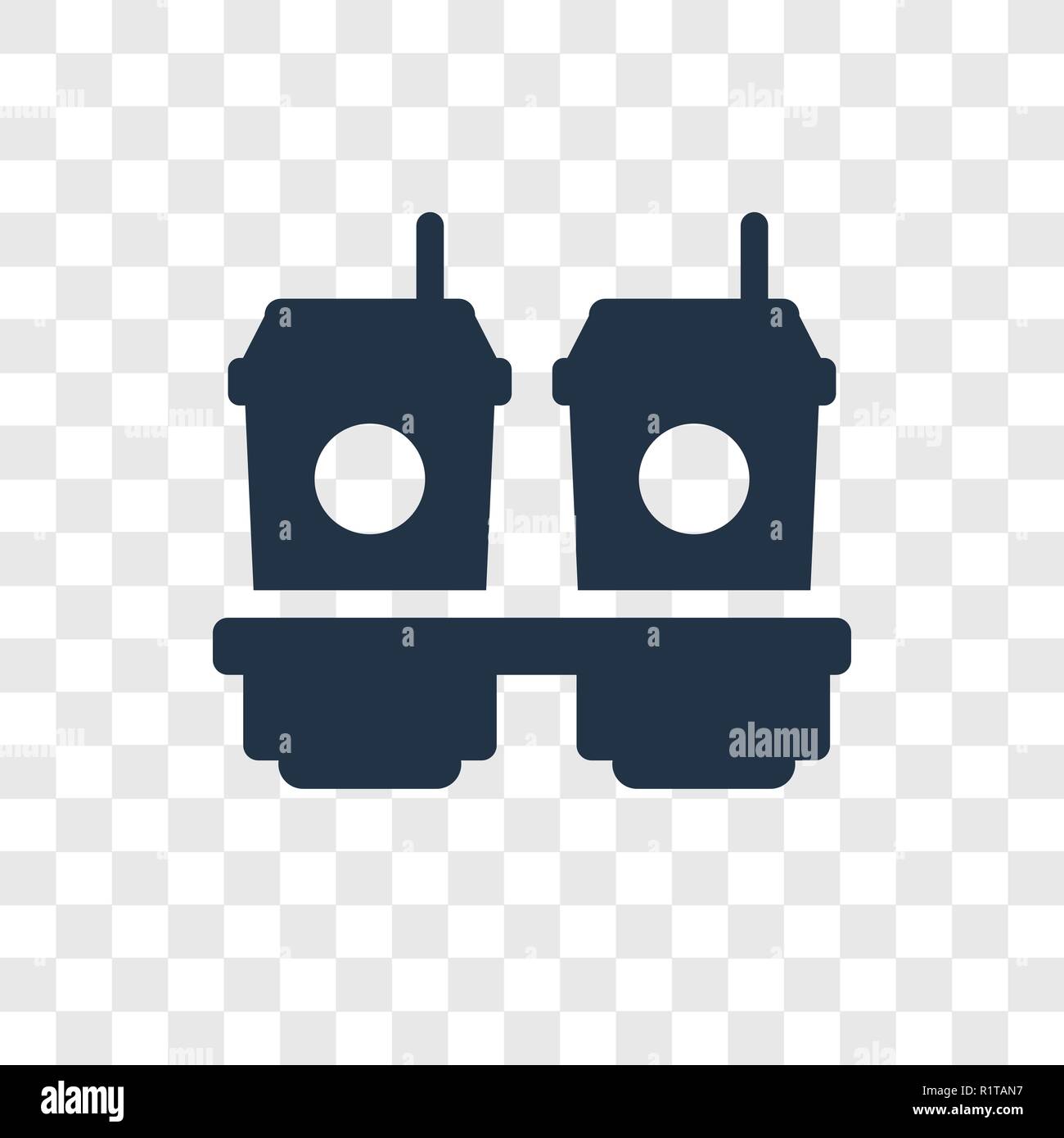 Drink vector icon isolated on transparent background, Drink ...