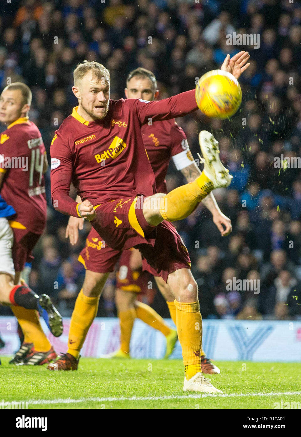 Motherwell's Richard Tait during the Ladbrokes Scottish Premiership ...