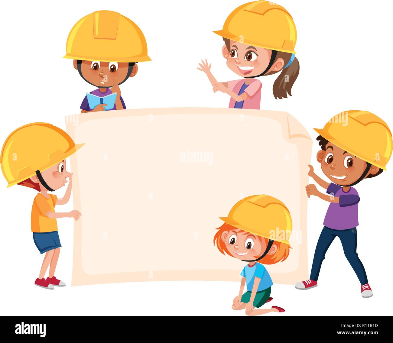 School children engineering Stock Vector Images - Alamy