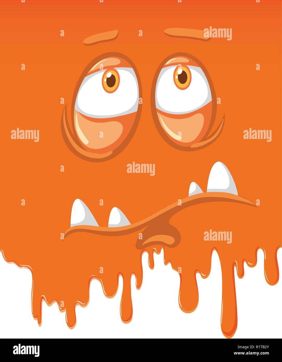 Monster fruit Stock Vector Images - Alamy