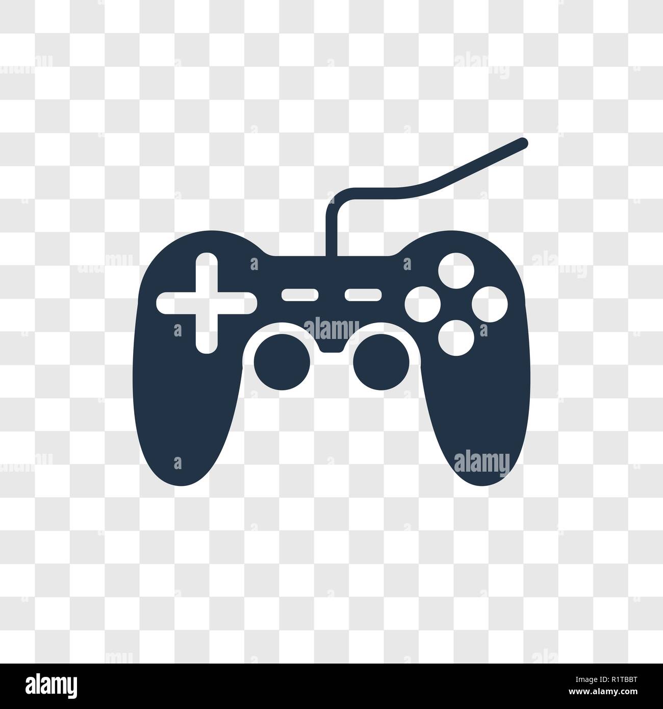 Player vector icon isolated on transparent background, Player ...