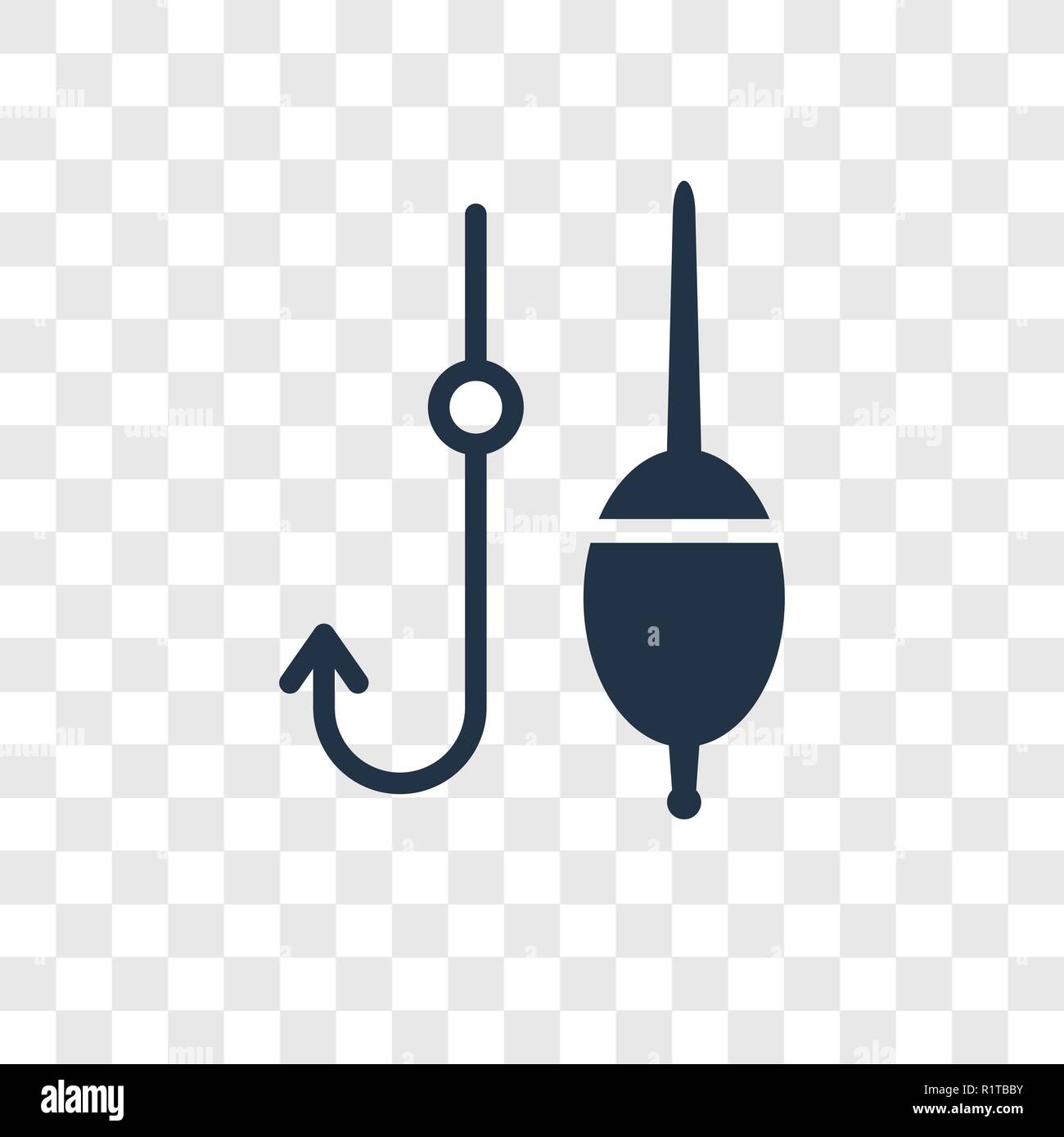 Fisher vector icon isolated on transparent background, Fisher ...