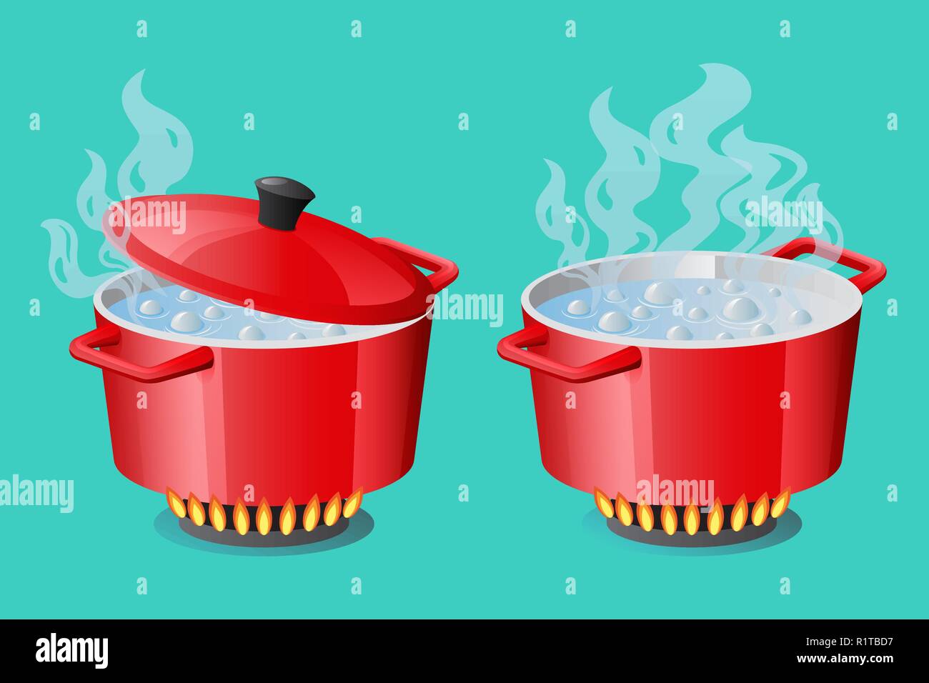 Vector isolated illustration closed Stock Vector Images - Alamy