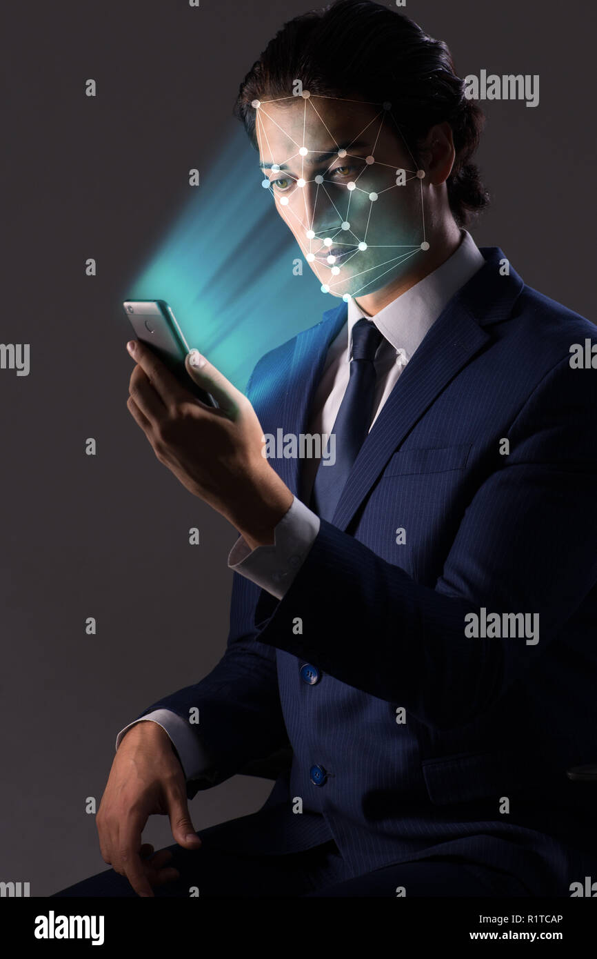 Concept of face recognition software and hardware Stock Photo - Alamy